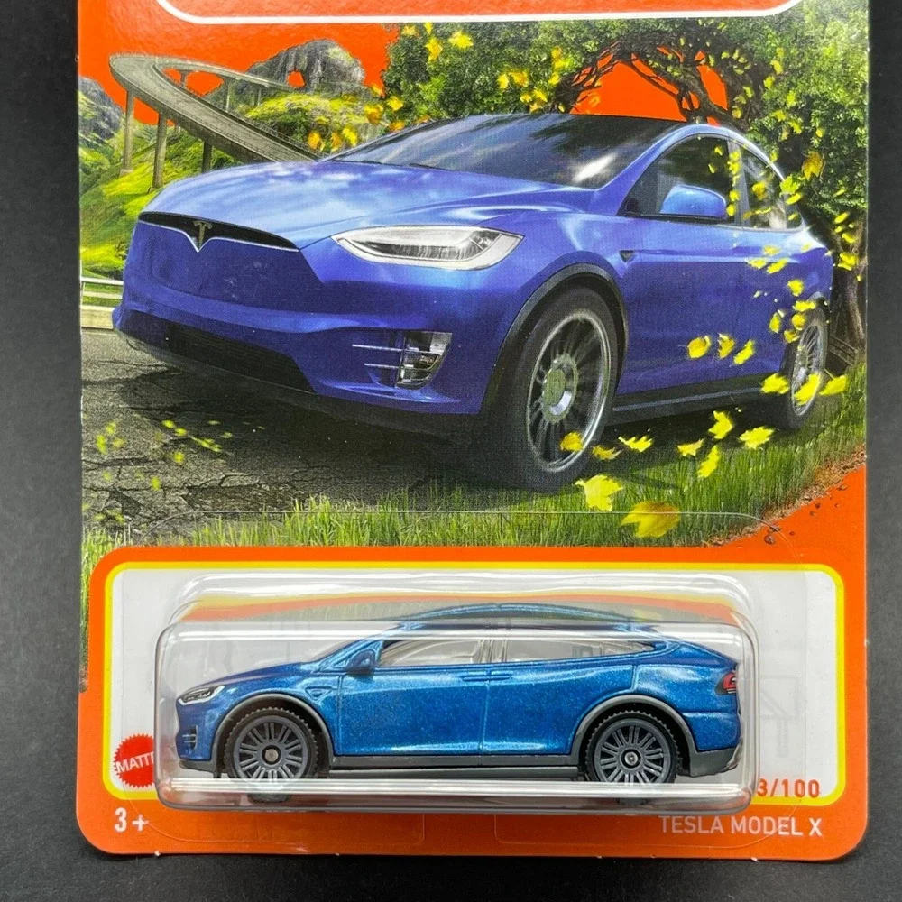 MATCHBOX | Toys | Matchbox Tesla Model X Metallic Blue Car Diecast 64 ...